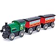Amazon.com: Hape Railway Steam-Era Passenger Train : Toys & Games