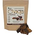 Amazon.com: Sayan Siberian Pure Raw Chaga Mushroom Chunks with Black ...