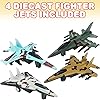 ArtCreativity United Sates Air Force Diecast Fighter Jet Toy, Set of 4 ...