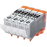 Amazon | キャノン BCI-43 互換インク 8色セット チップ付き | beautiful colour | インクカートリッジ 通販