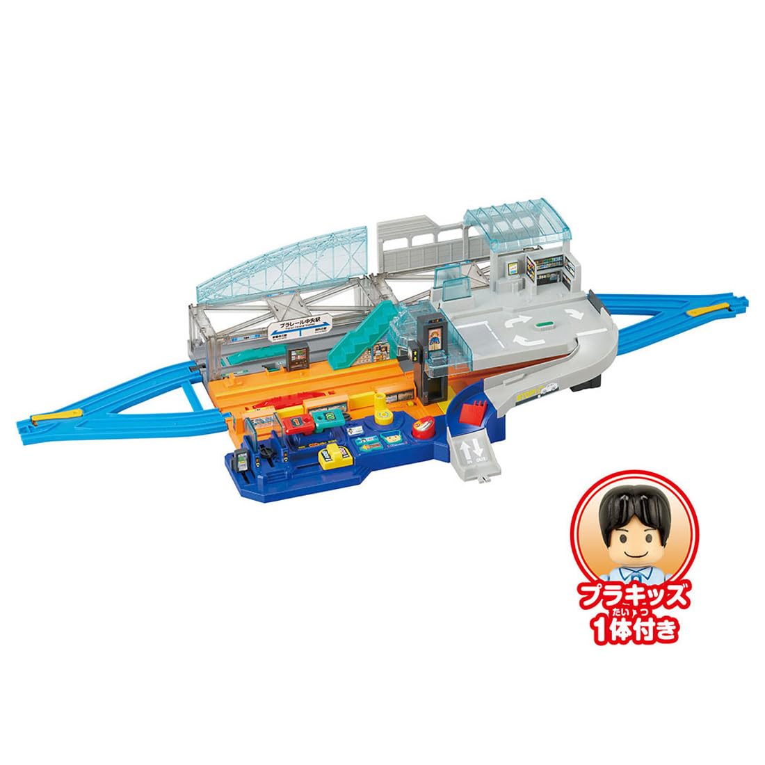 Mua Takara Tomy Plarail Lever Action & Sound! Big Station Train Train ...