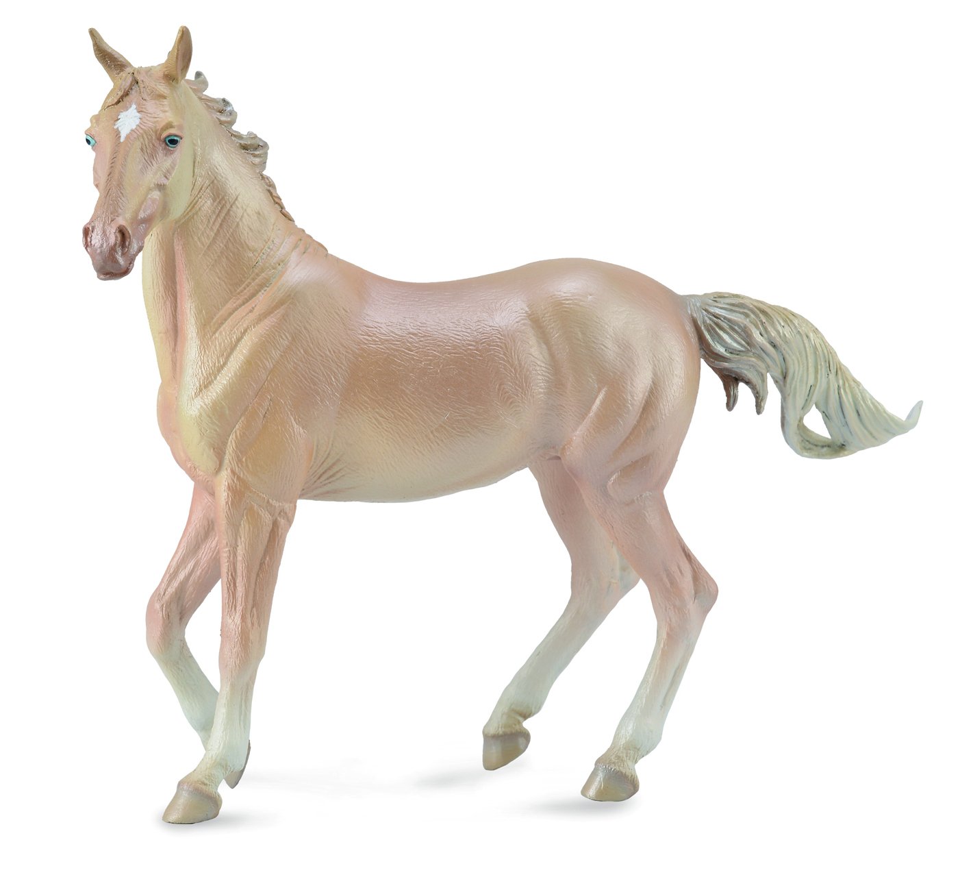 Collecta Figurine - Mare Akhal-Teke, Cream (88623): Amazon.co.uk: Toys ...