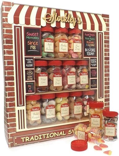Stockley's Traditional Sweet Shop - 12 Jar: Amazon.co.uk: Grocery