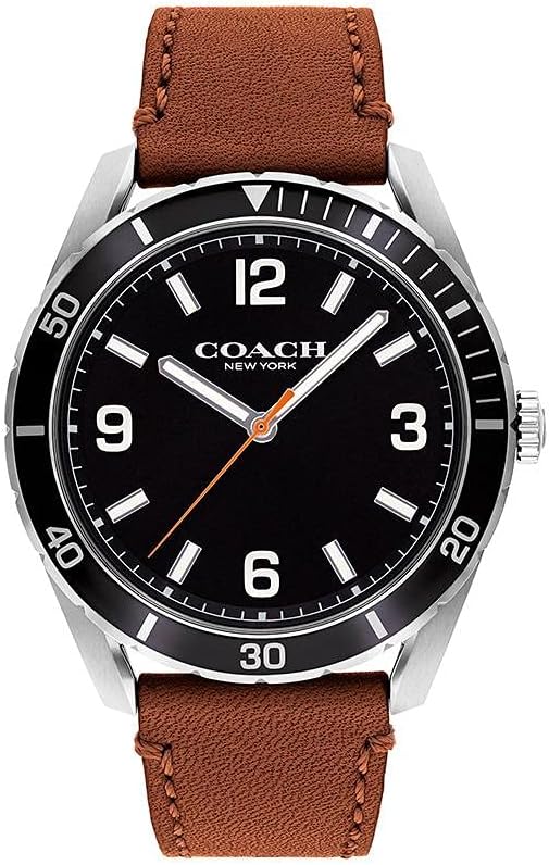 Reloj Coach Caballero Color Marrón 14602522 - S007: Amazon.com.mx: Relojes