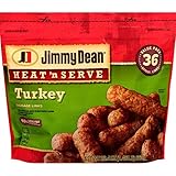 Amazon.com: Jimmy Dean Heat n’ Serve Turkey Sausage Patties, 26 Count ...
