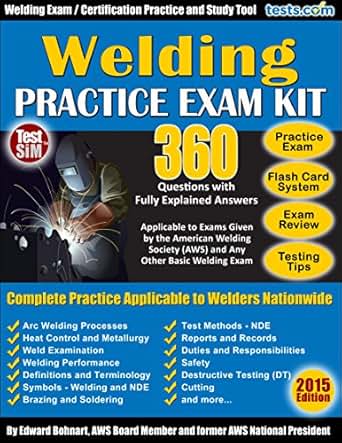 Amazon.com: Welding Practice Exam - 360 Questions with Fully Explained ...