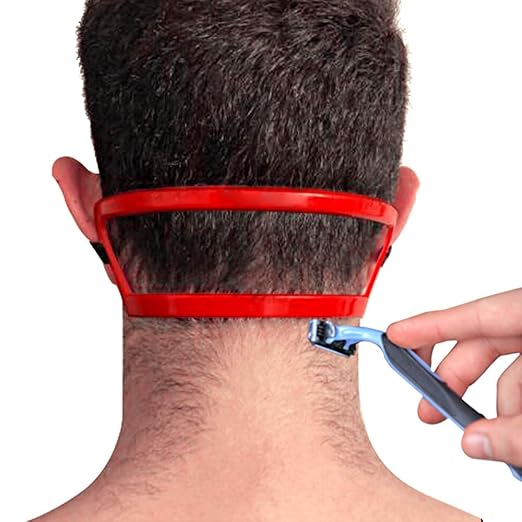 Amazon.com: Neck Hair Guide,Neckline Shaving Template - A Stencil for ...