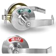 Crystmetal Privacy Indicator Door Lock Inuse or Vacant, Occupied ...