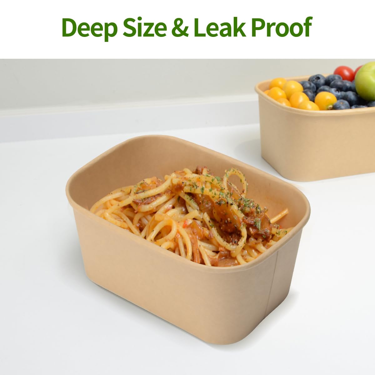 Mua 50 Pack 35 oz Take Out Food Containers With Lids, Large Rectangle ...