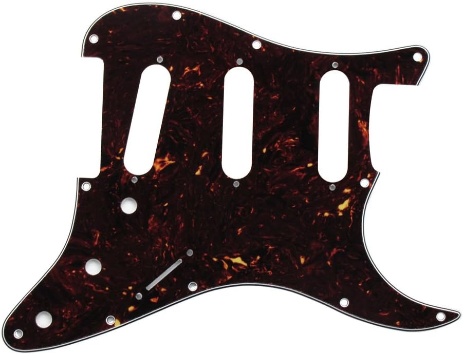 IKN 11 Hole SSS Strat Guitar Pickguard Scratchplate for Fender USA ...