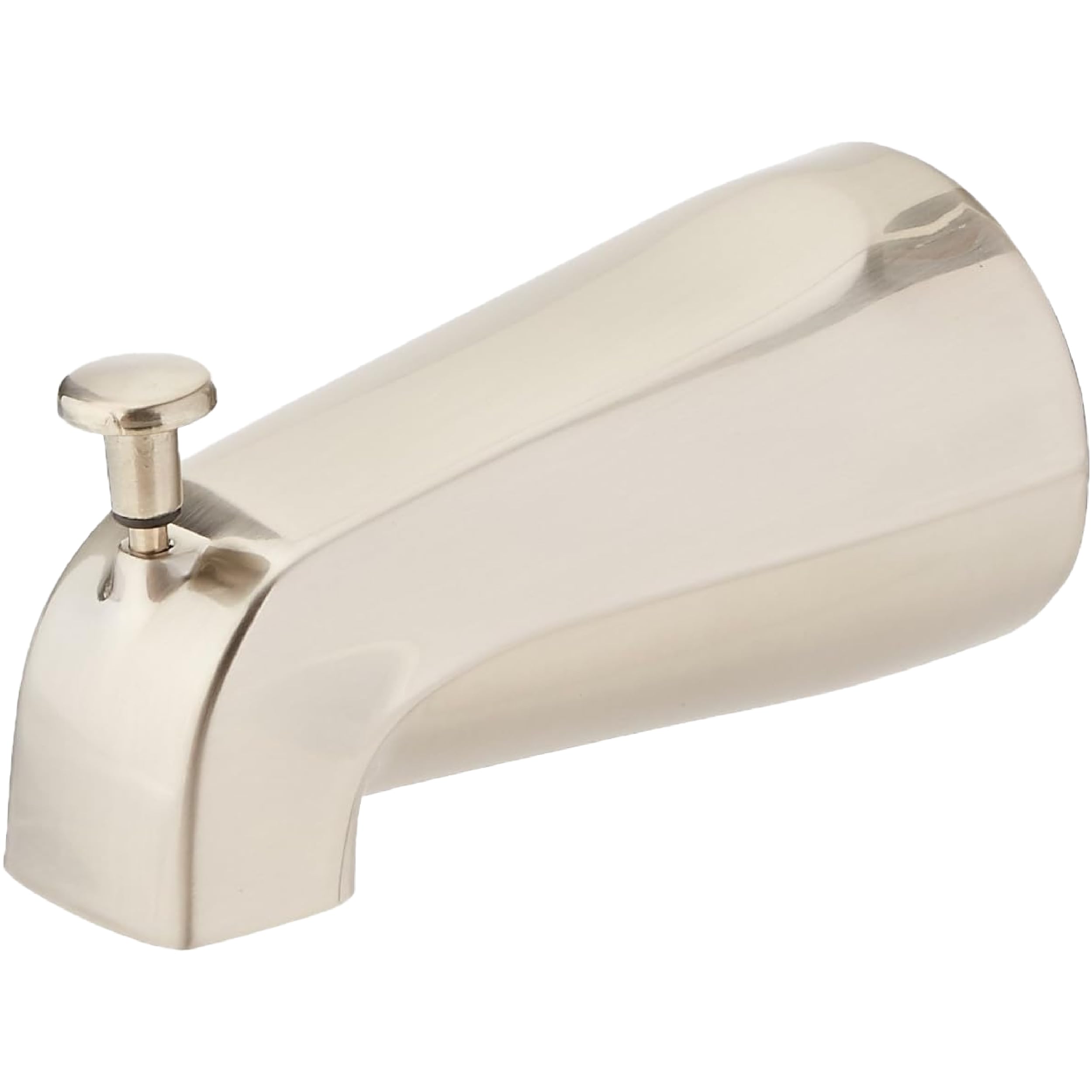 EZ-FLO 5 Inch Zinc Bath Tub Diverter Spout, 1/2 Inch IPS Pipe, Brushed ...