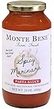 Amazon.com : Monte Bene Tomato Basil, 24-Ounce Glass Jars (Pack of 6 ...