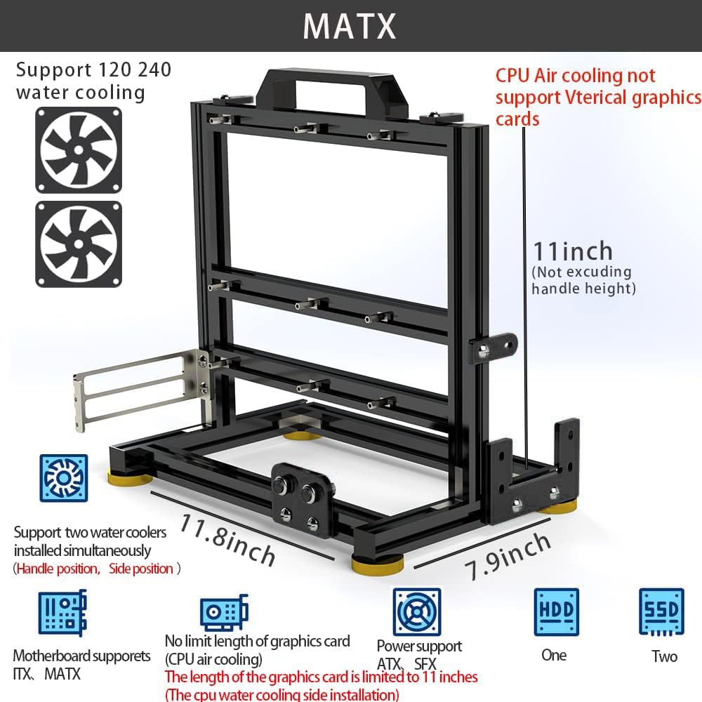 Mua PC Creative Assembly Frame Test Bench，Open Air Frame Case, DIY ...