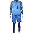 Amazon.com: Blue Lock Cosplay Costume Isagi Yoichi Sportswear Jumpsuit ...