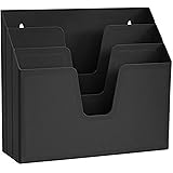 Amazon.com: Acrimet Horizontal Triple File Folder Holder Organizer ...