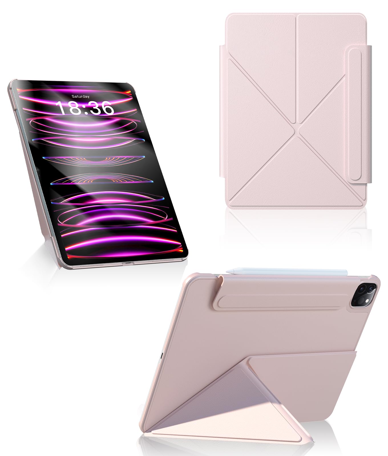 BOBOLEE for iPad Pro 11 Inch Case 4th 3rd Generation 2022 2021 Slim ...