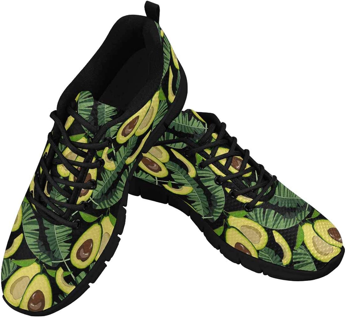 Amazon.com | INTERESTPRINT Avocado Tropical Leaves Lightweight Mesh ...