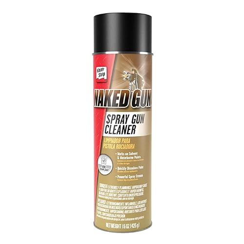 Klean-Strip Naked Gun Spray Gun Cleaner, Powerful Aerosol, Solvent ...