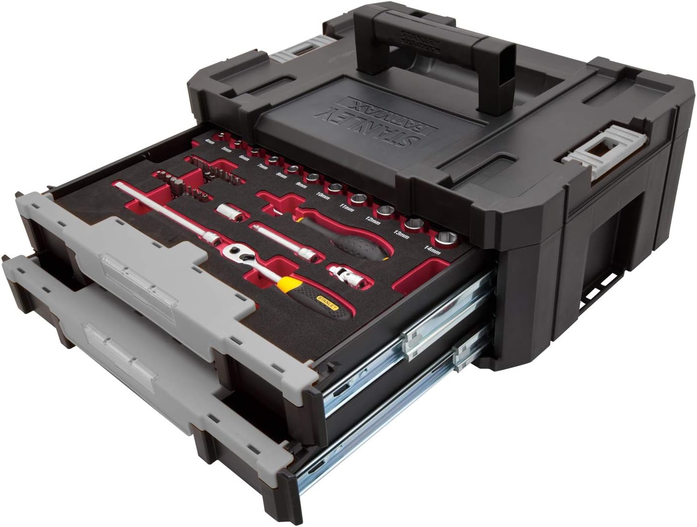 Stanley Fatmax FMHT0-74295 TSTAK Inlay Set, Multi-Colour, 1/4-Inch, Set ...