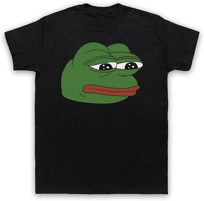 Pepe The Frog Alt-Right Meme Mens T-Shirt: Amazon.co.uk: Clothing