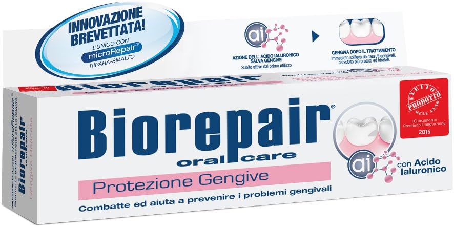 Amazon.com: Biorepair: "Protezione Gengive" (Gum Protection) Toothpaste ...