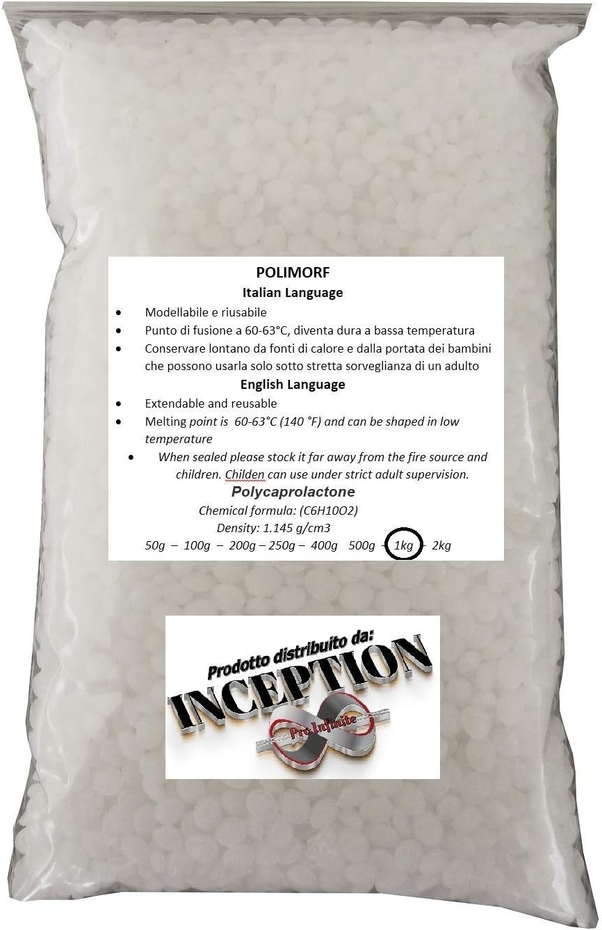 1 kg Plastic granular moldable polymorf Stealer to Create molds Works ...