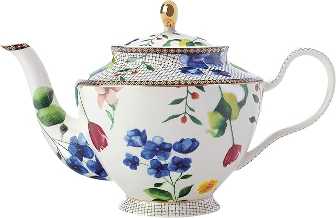 Maxwell & Williams Teas & C's Large Teapot with Infuser and Contessa ...