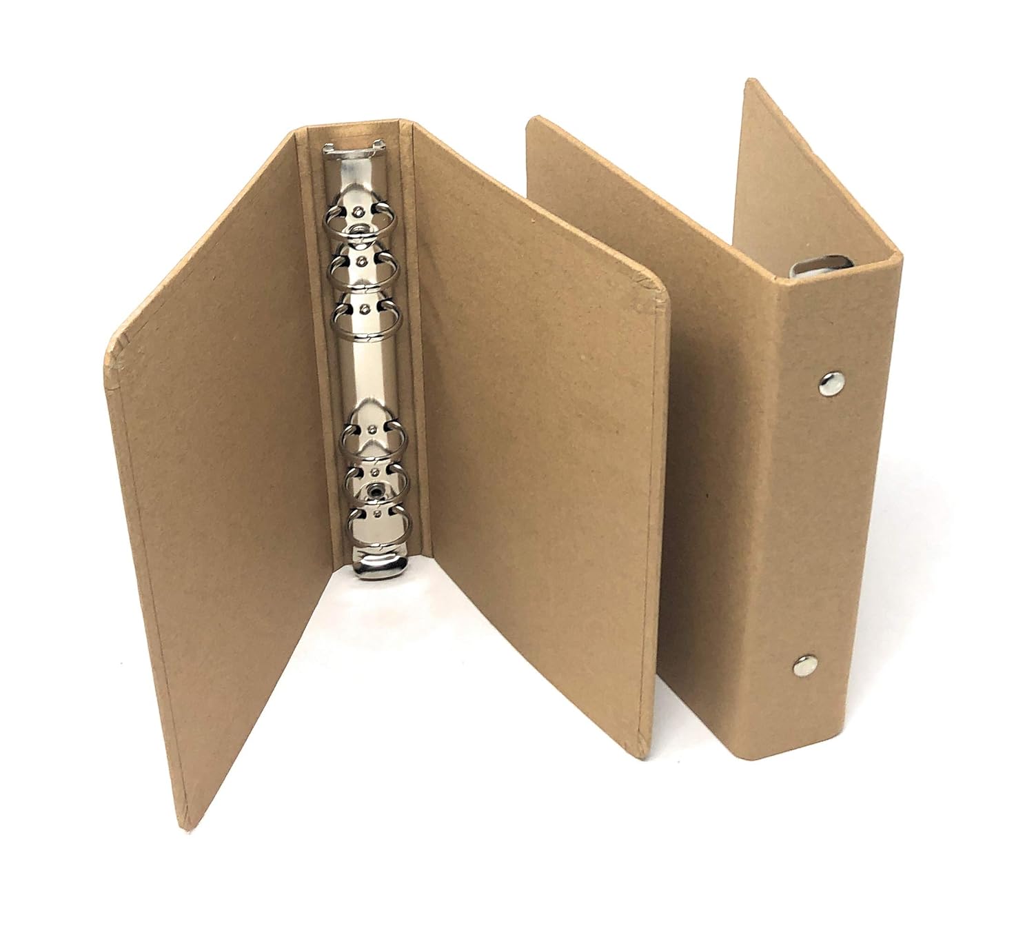 Amazon Rusoji 2pcs Kraft Paper 6 Round Ring Thick Hard Cover 
