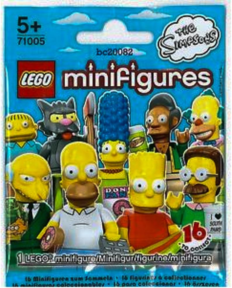 Lego 71005 The Simpson Series Itchy Simpson Character Minifigures ...