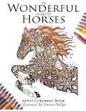Horse Coloring Book For Adults: An Adult Coloring Book of 40 Horses in ...