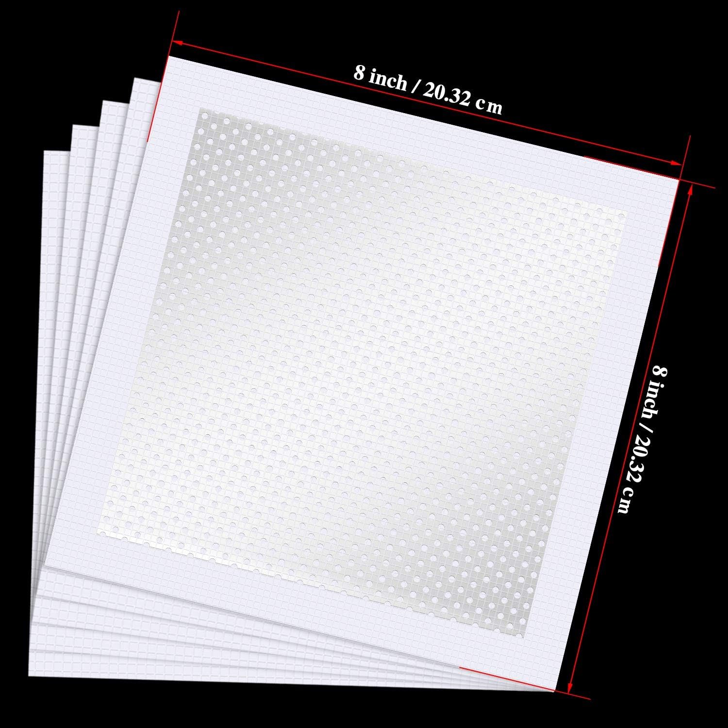 8 x 8 Inch Aluminum Wall Repair Patch Self Adhesive Screen Patch Repair ...