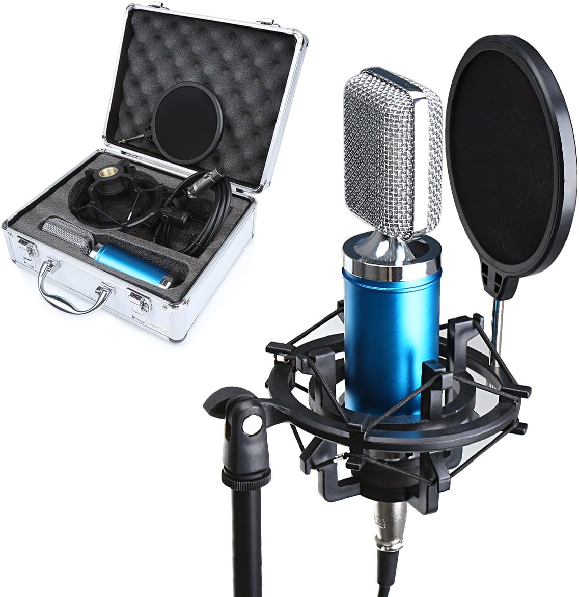 Crenova Microfono professionale MC-07 a diaframma vocale dinamico ...