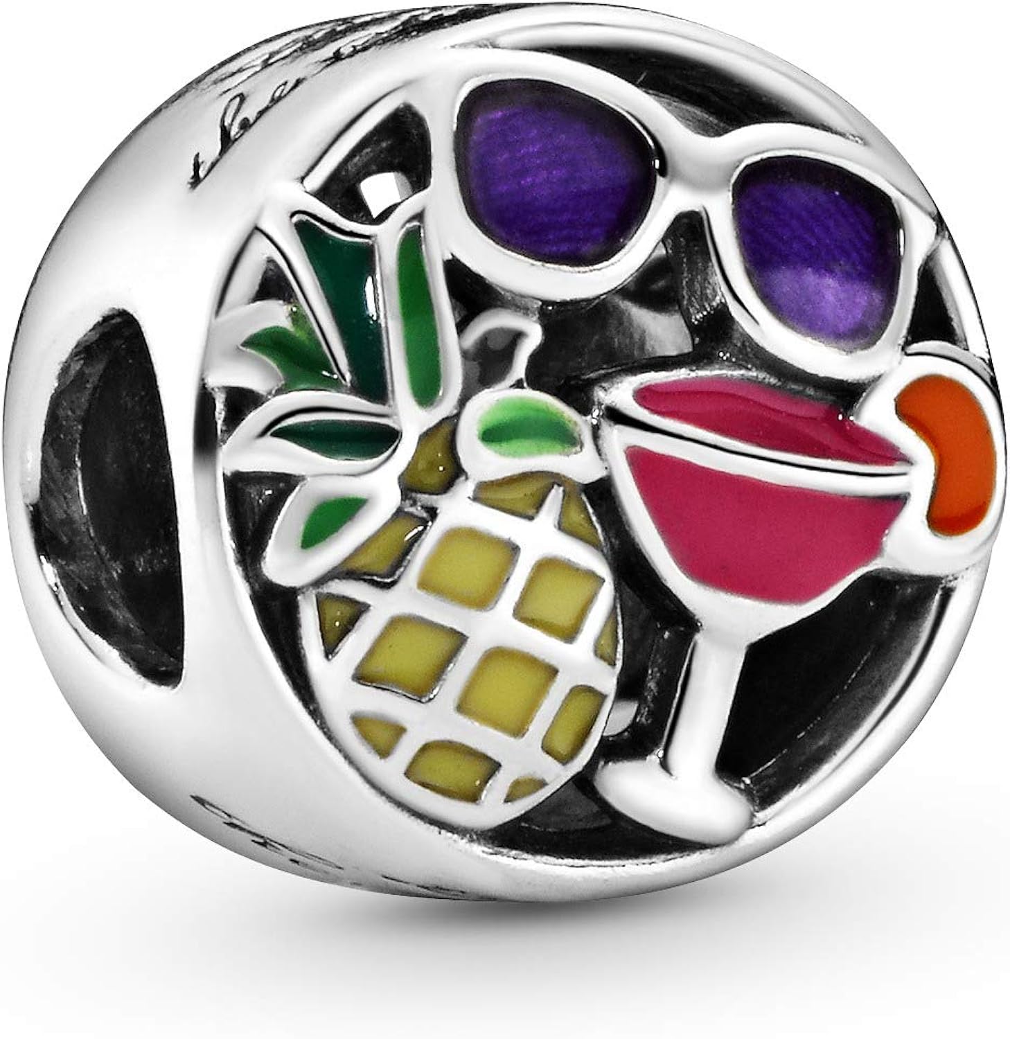 Amazon.com: Pandora Jewelry Summer Fun Sterling Silver Charm: Clothing