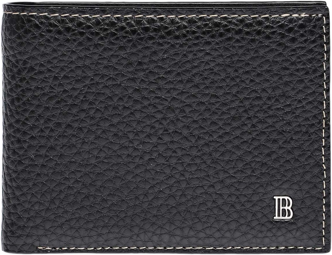 Balmain 200 Bifold Wallet for Men - Leather, Black: Buy Online at Best ...