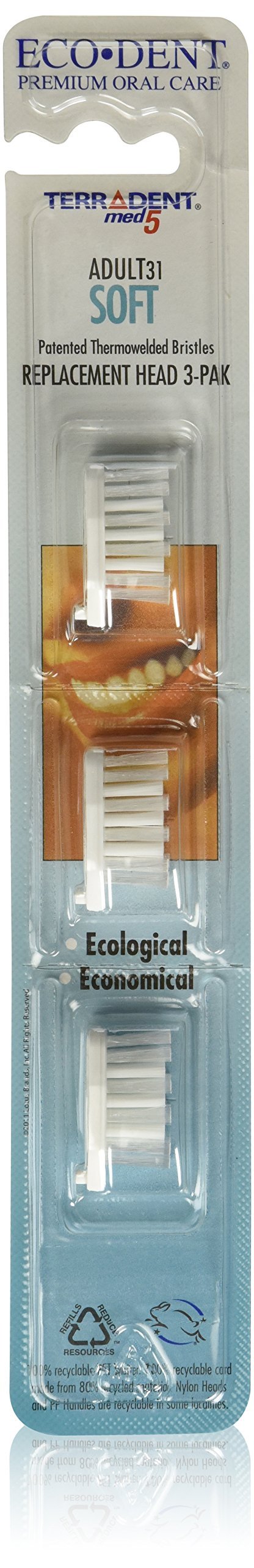 Amazon.com: Terradent 31 Toothbrush Refill, Soft: Beauty