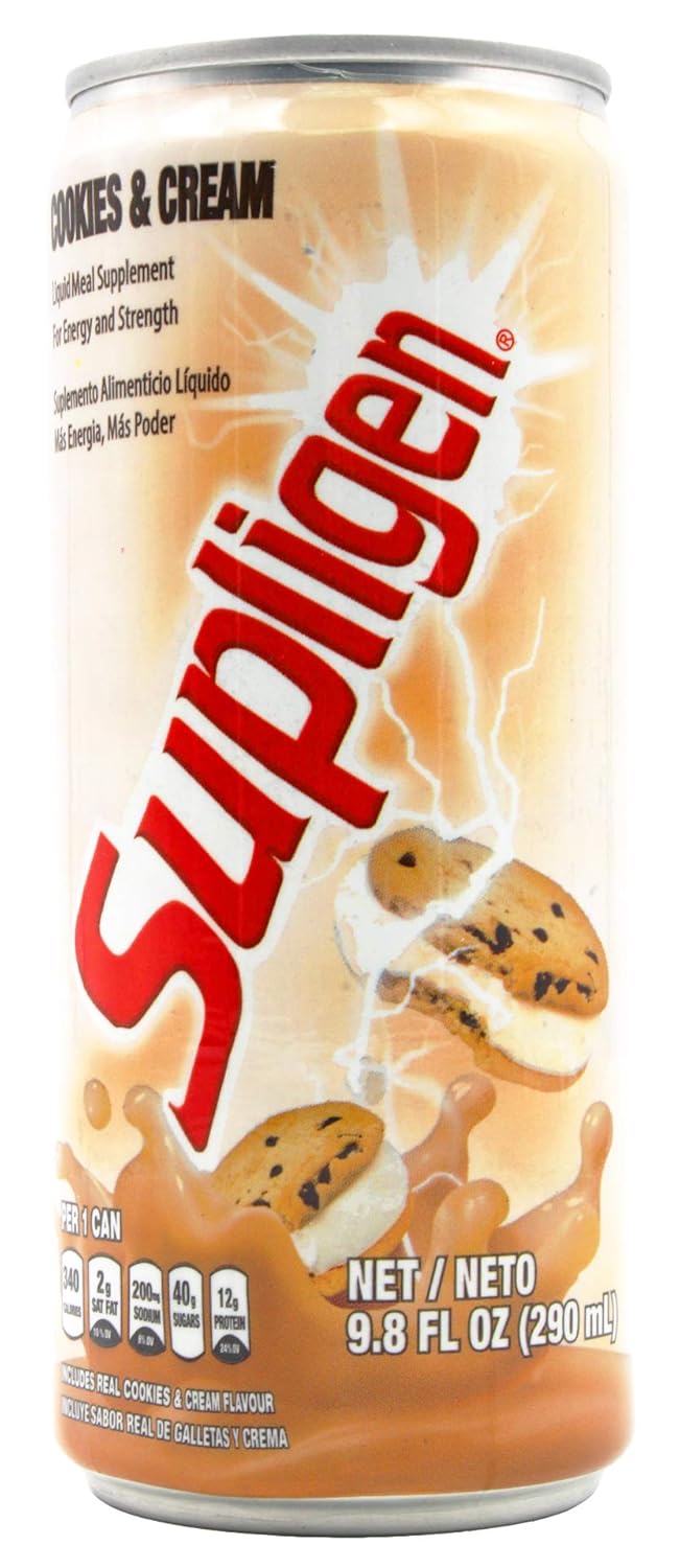 Amazon.com: Supligen Cookies n Cream Liquid Meal Supplement for ...