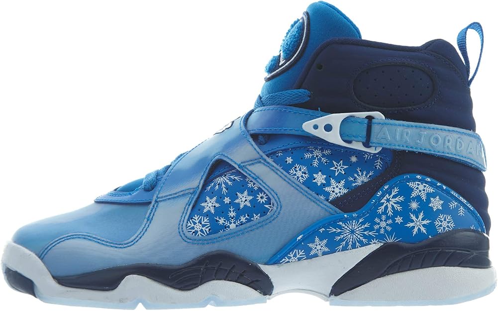 Amazon.com | Jordan Nike 8 Retro Snow Blizzard (GS) Boys/Girls | Basketball