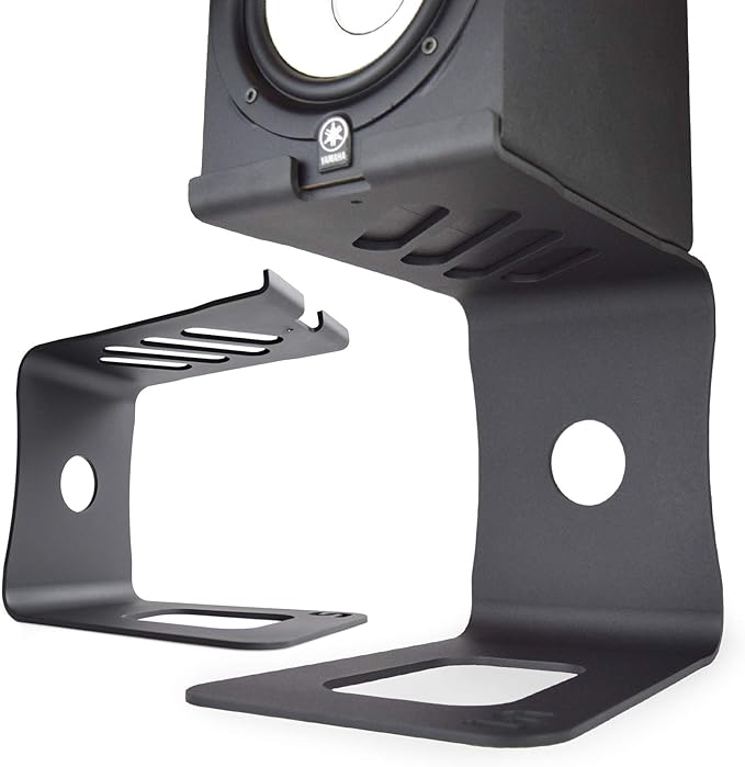 Soundrise PRO Studio Monitor Stands (Black/pair) - Aluminum Desktop ...
