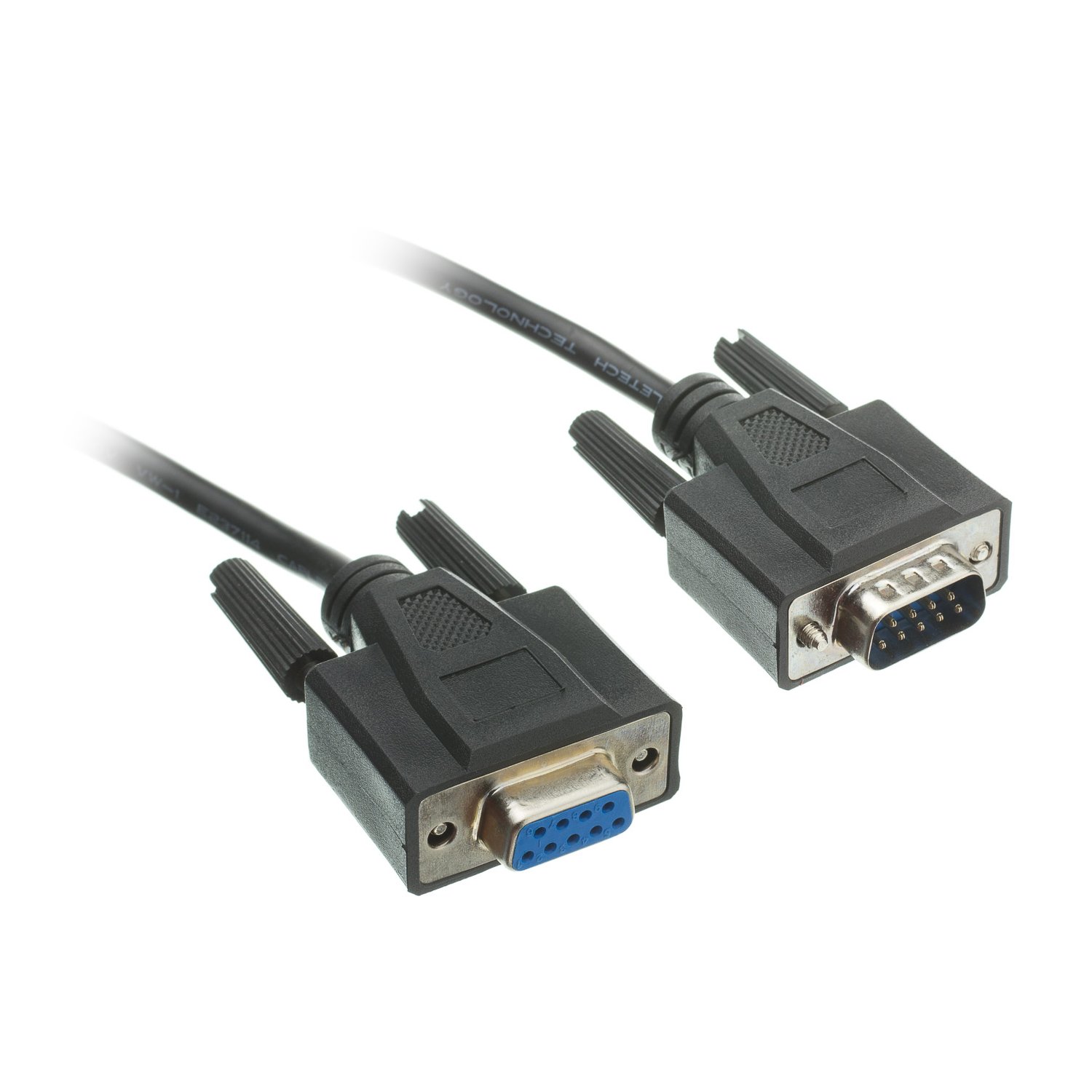 Amazon.com: CableWholesale 3-Feet DB9 Male/DB9 Female 9C Serial Cable ...