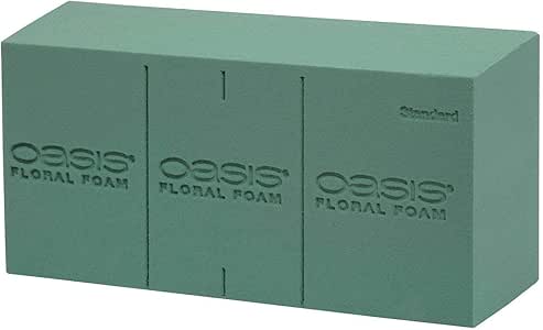 Amazon.com: Oasis Arrangement Floral Foam, 3" x 4" x 9", Green 48 Piece ...