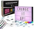 Amazon.com: Color Changing Cinema Light Box with Letters - 228 Total ...