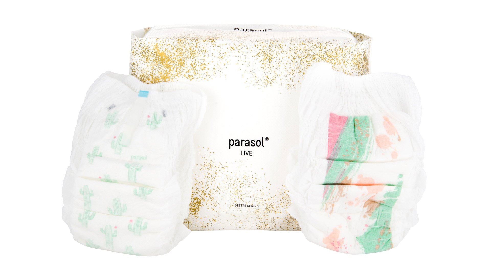 Amazon.com: Parasol Baby Desert Spring Diaper Pants, Size 4-5, 24 Count ...