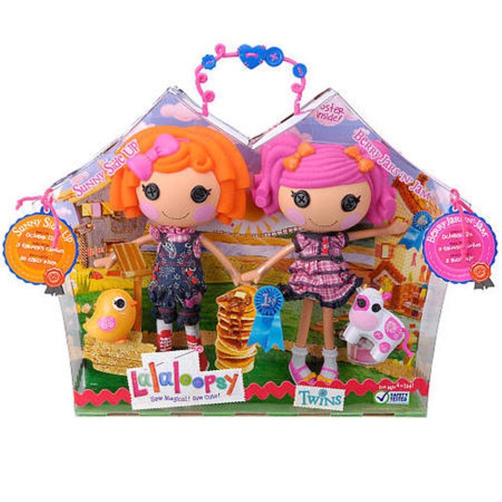 Lalaloopsy Bitty Buttons Twins Sunny Side Up & Berry Jars 'n Jam ...