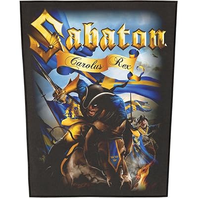 XLG Sabaton Carolus Rex Back Patch for Metal Band Philippines | Ubuy