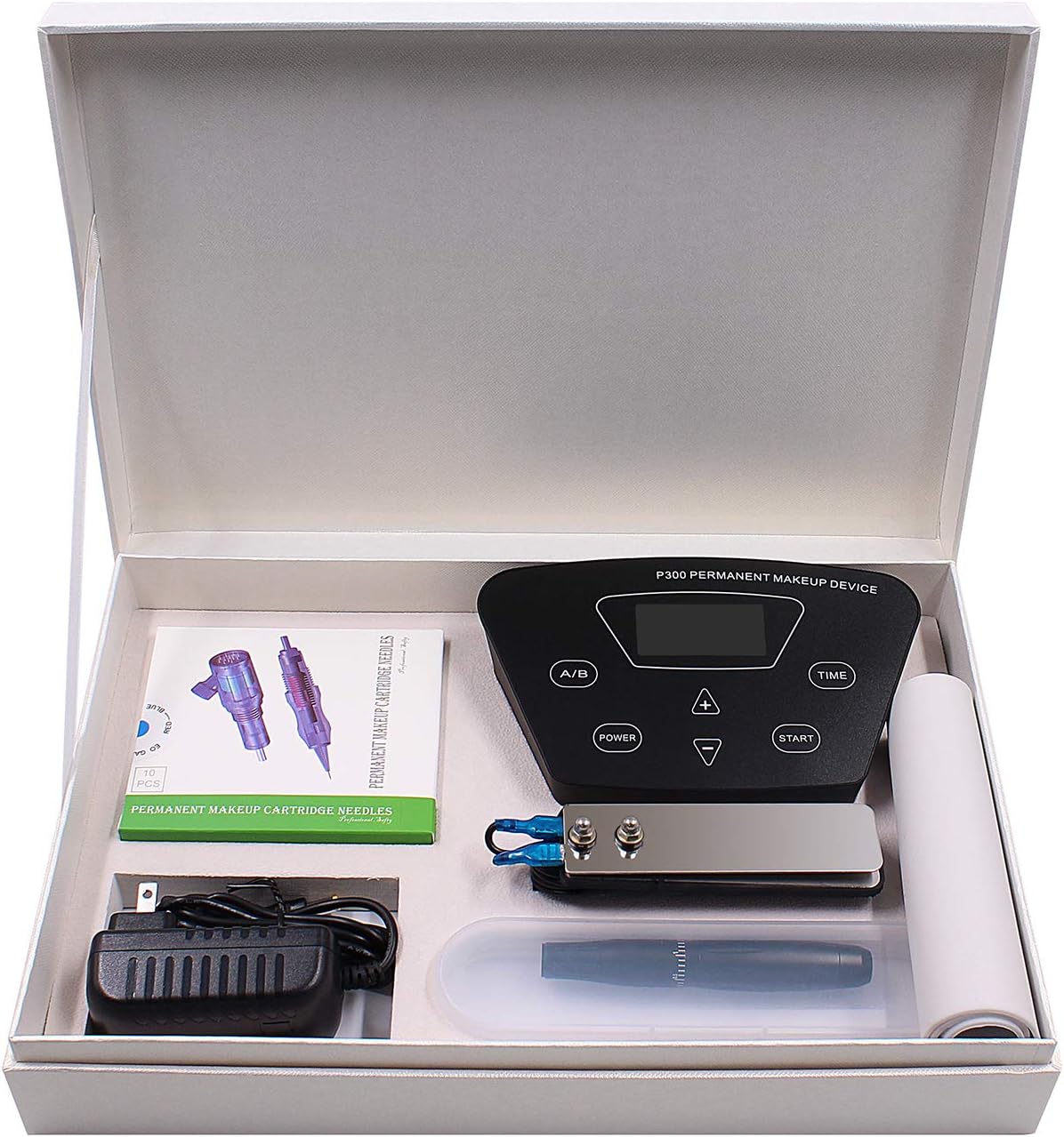 Permanent Tattoo Machines BIOMASER® Tattoo Makeup Device Kit Include Intelligent Digital Power ...