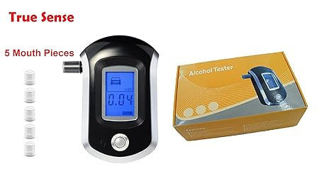 Buy True Sense ALC AT6000 Alcohol Tester Detector Digital Portable LCD ...