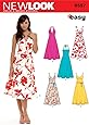 Amazon.com: New Look Sewing Pattern 6557 Misses Dresses, Size A (8-10 ...