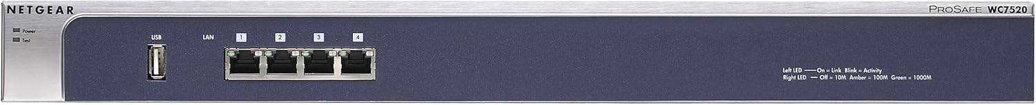 NETGEAR WC7520-100EUS ProSAFE 20 Access Point Wireless Controller ...