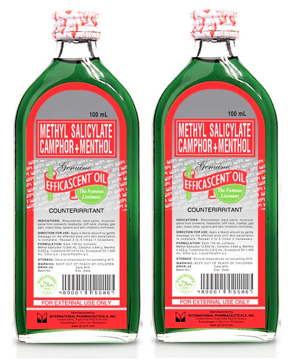 Amazon.com : Efficascent Oil 100ml, 2 Bottles : Beauty