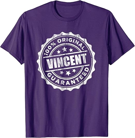 Amazon.com: Vincent T-Shirt 100% Original Guaranteed: Clothing